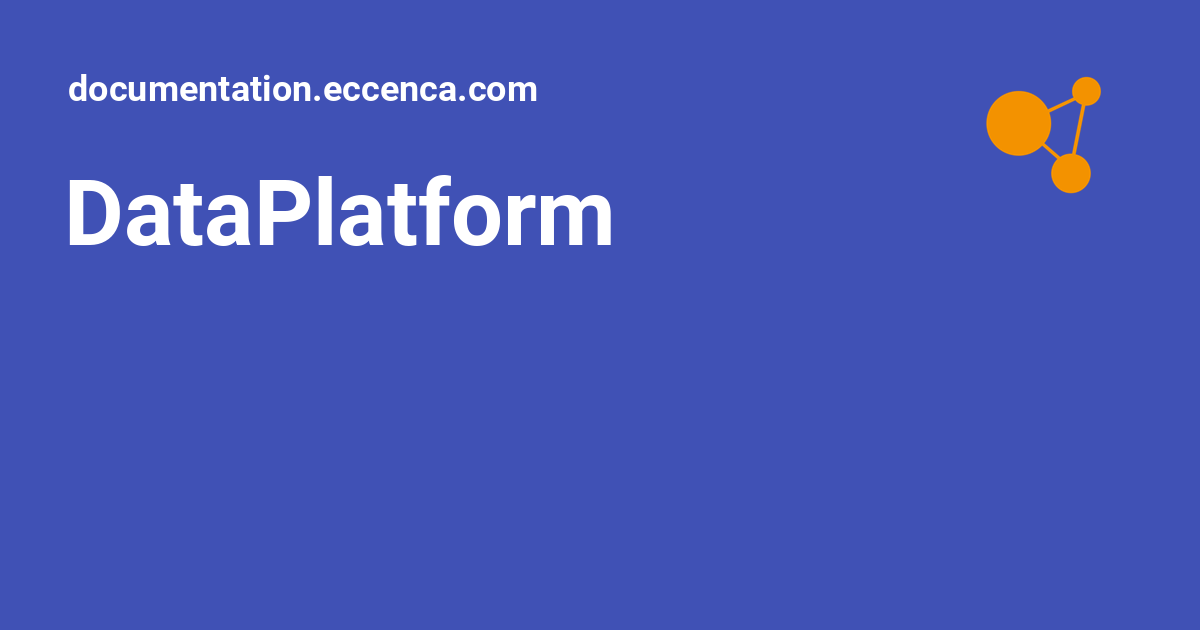DataPlatform - documentation.eccenca.com