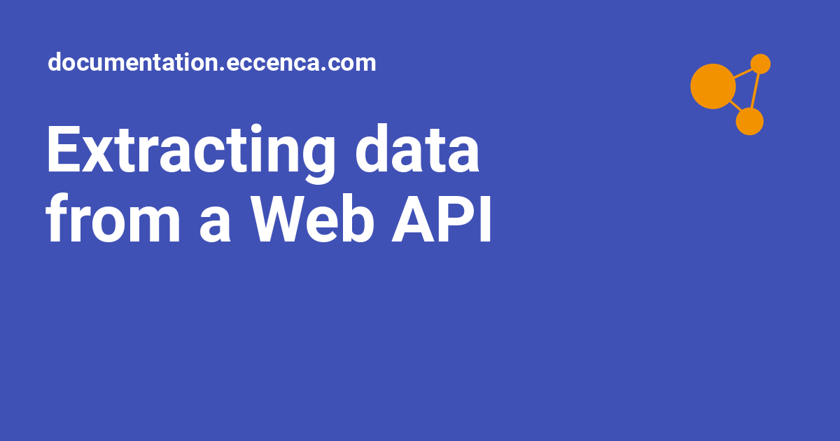 Extracting data from a Web API - documentation.eccenca.com