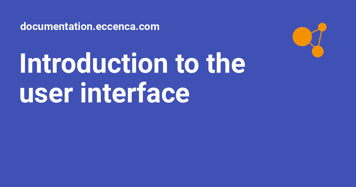 Introduction to the user interface - documentation.eccenca.com