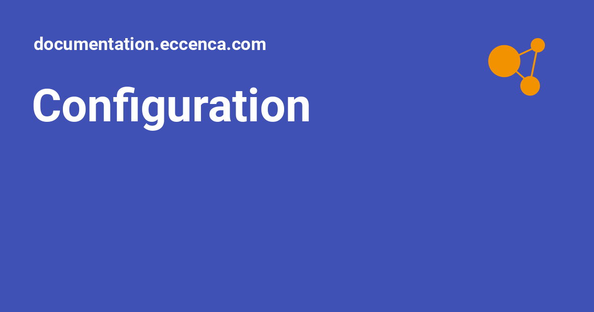 Configuration - documentation.eccenca.com