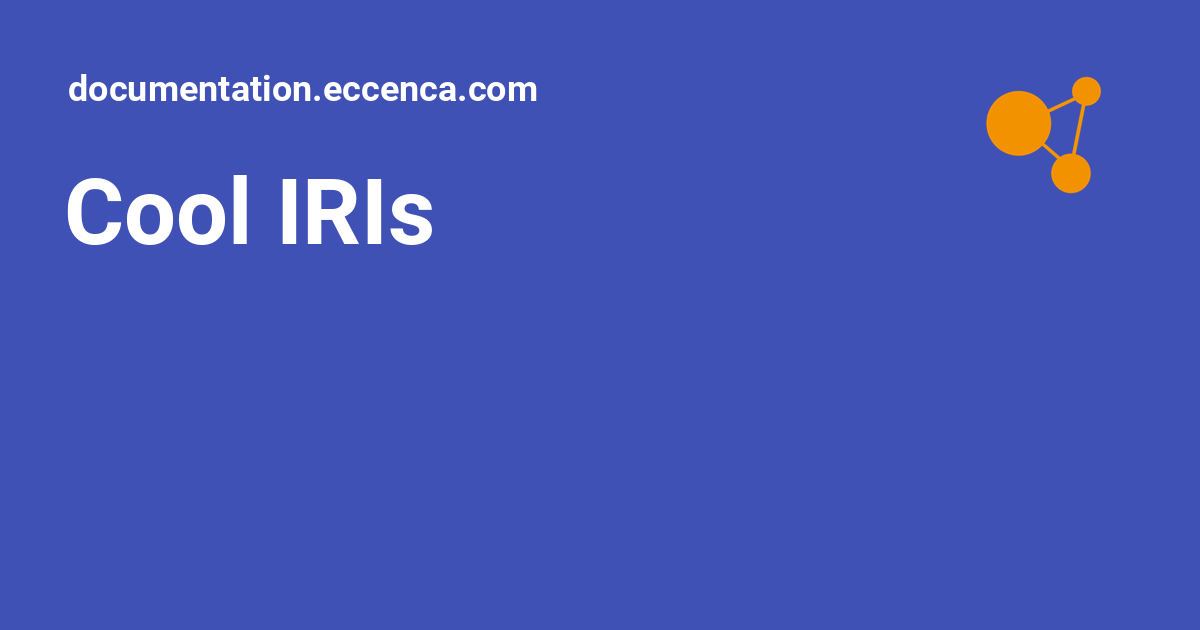 Cool IRIs - documentation.eccenca.com