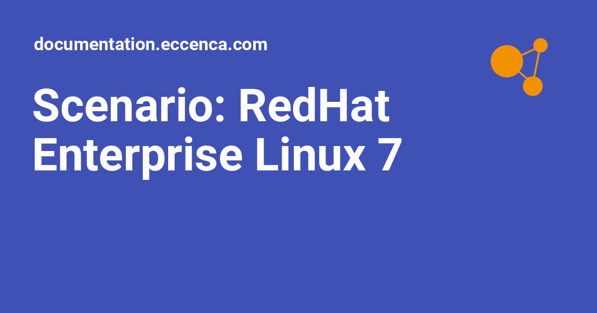 Scenario: RedHat Enterprise Linux 7 - documentation.eccenca.com