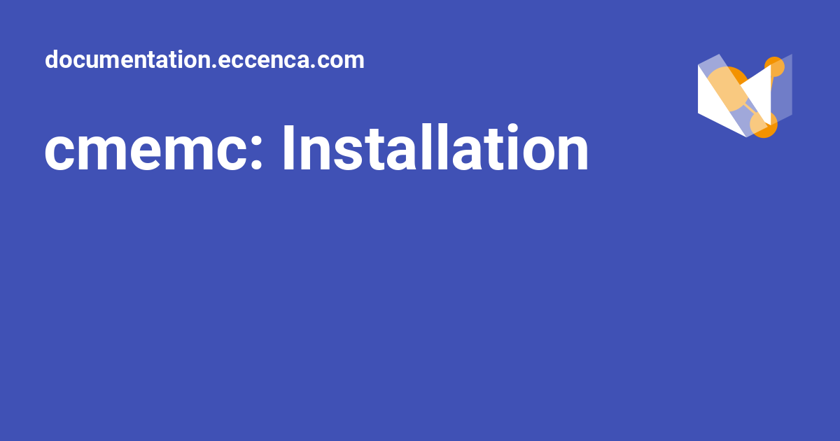 cmemc: Installation - documentation.eccenca.com