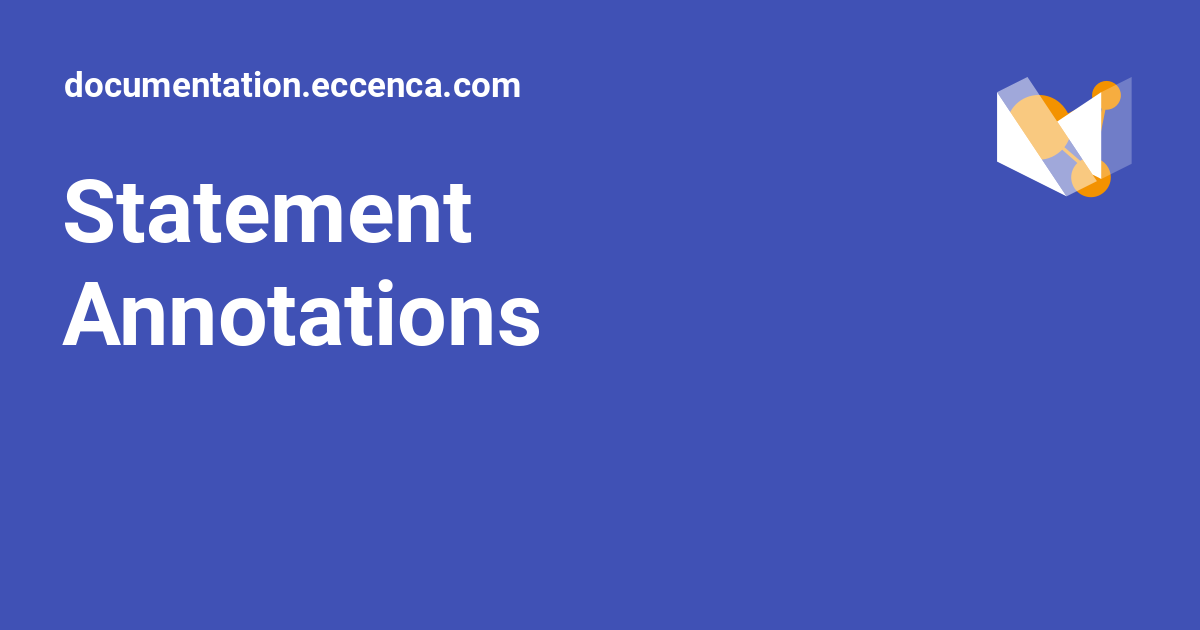 Statement Annotations - documentation.eccenca.com