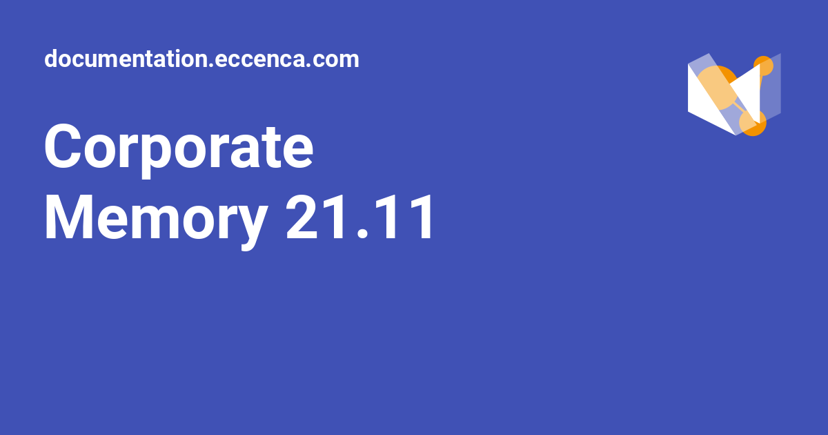 Corporate Memory 21.11 - documentation.eccenca.com