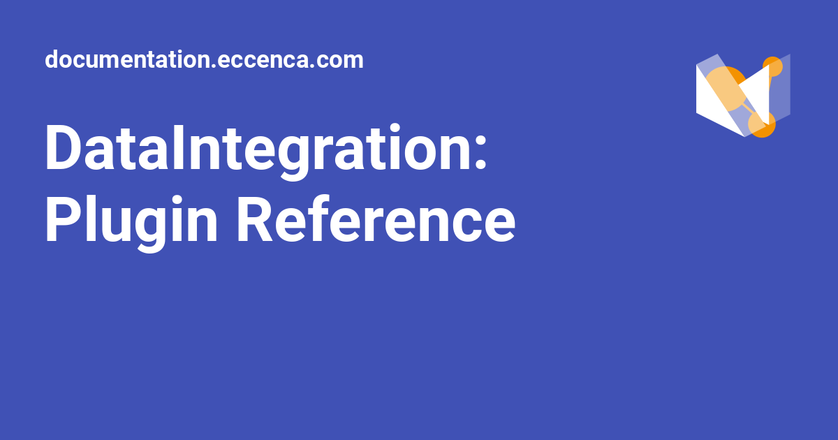 DataIntegration: Plugin Reference - documentation.eccenca.com