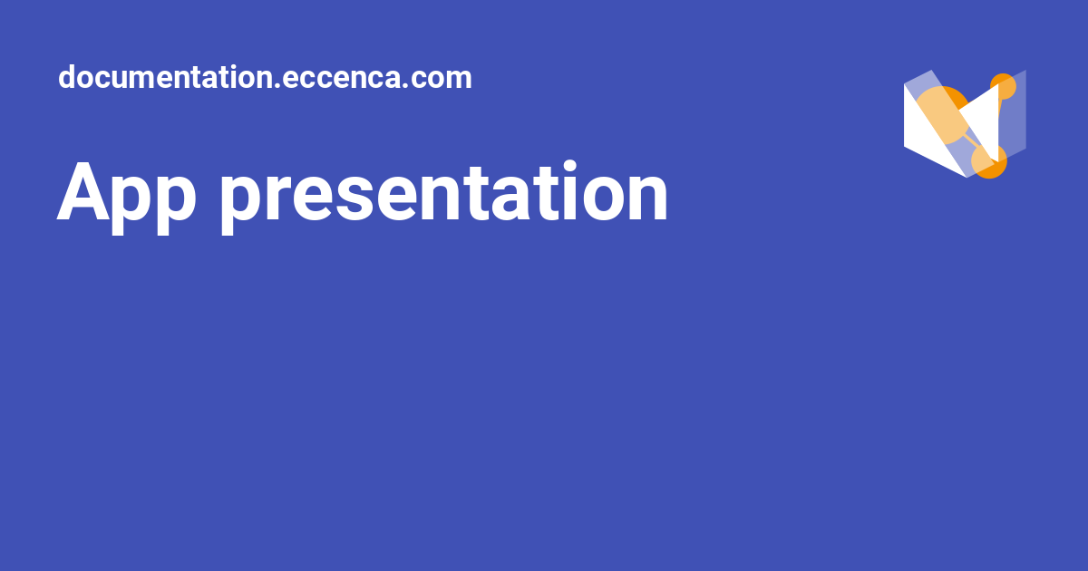 App presentation - documentation.eccenca.com