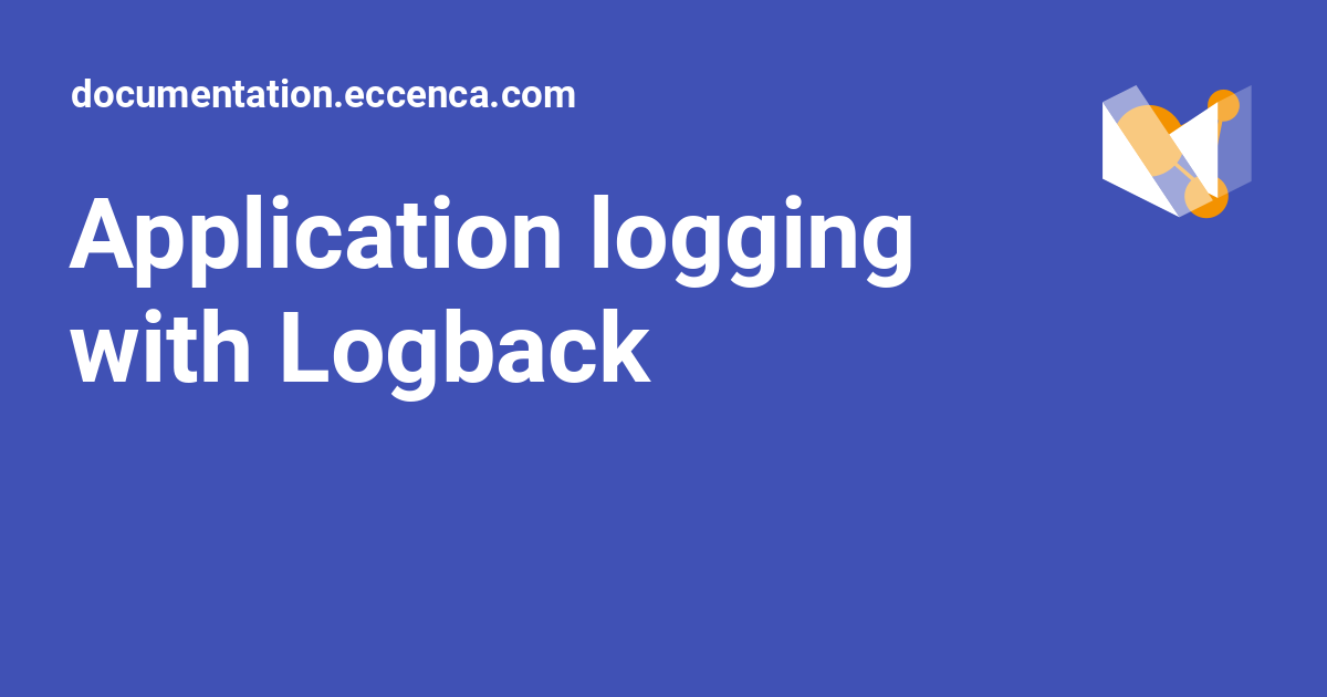 Application logging with Logback - documentation.eccenca.com