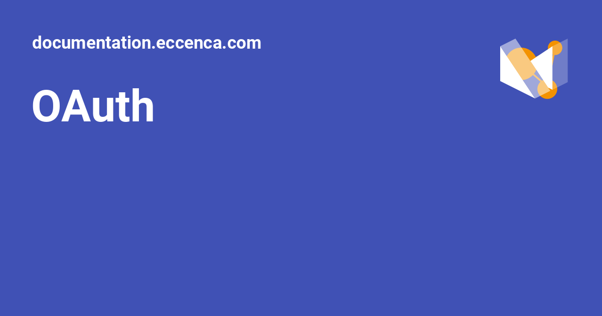 OAuth - documentation.eccenca.com