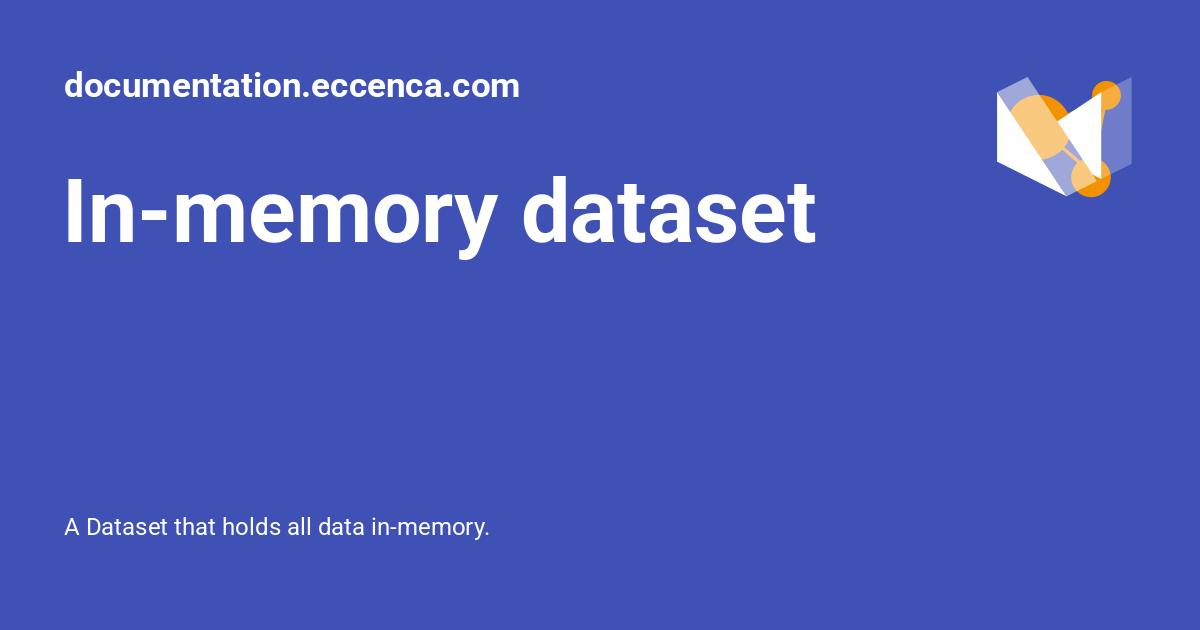 In-memory dataset - documentation.eccenca.com