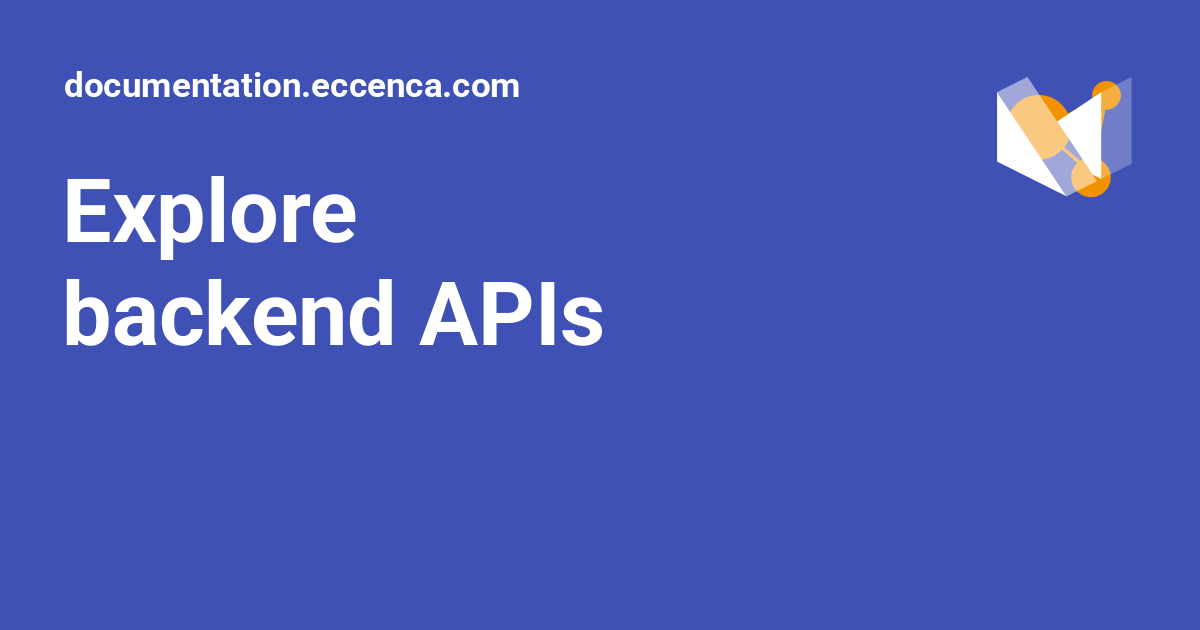 Explore backend APIs - documentation.eccenca.com