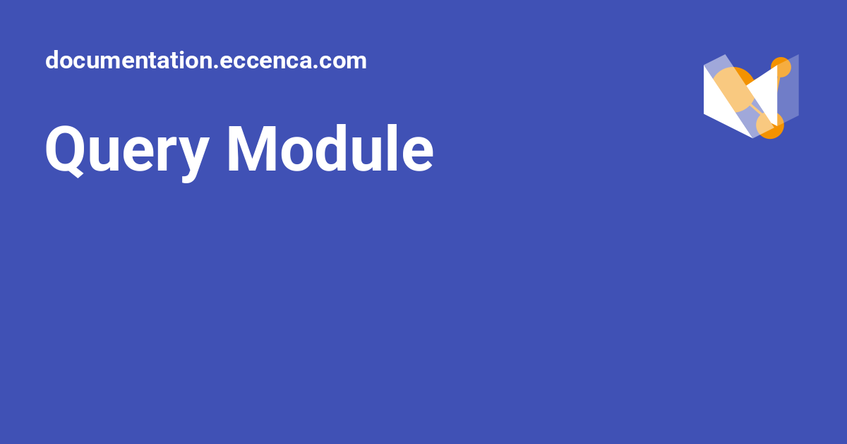Query Module - documentation.eccenca.com